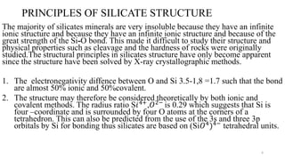 SILICATES | PPTX