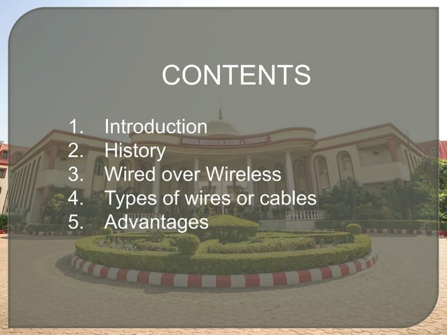 Wired Technology.pptx | Computer Networking | Computing