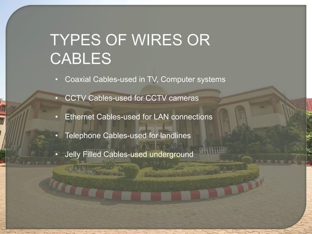 Wired Technology.pptx | Computer Networking | Computing