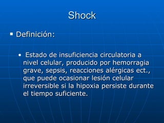 Shock | PPT