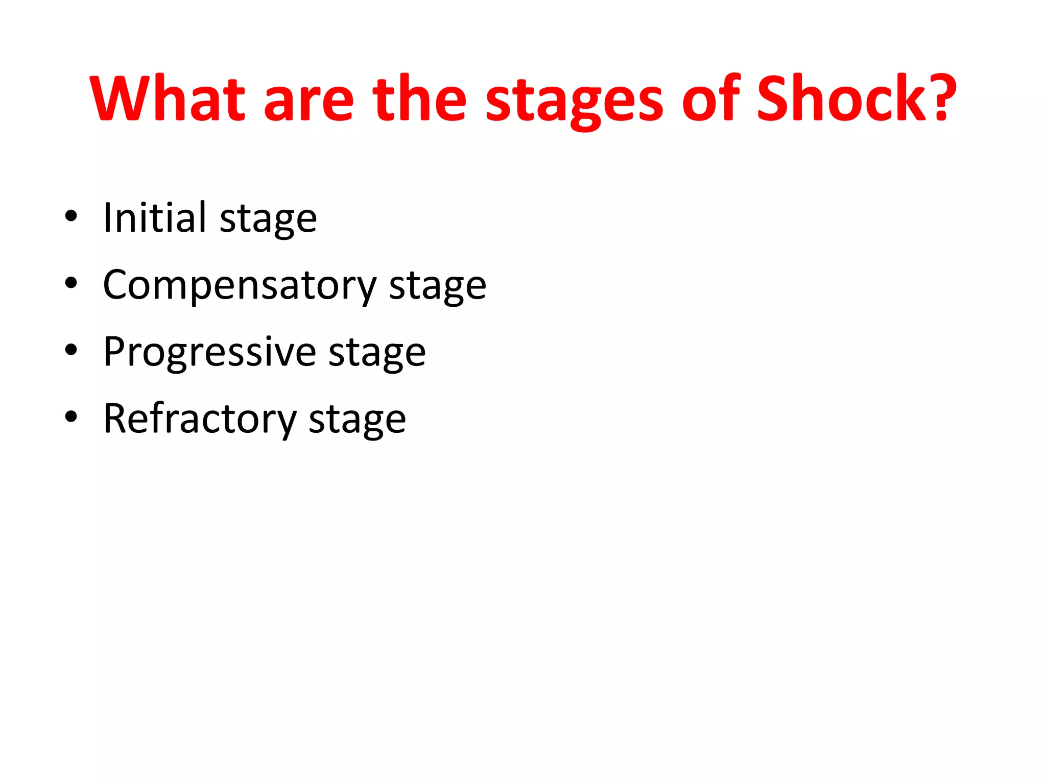 Shock | PPTX