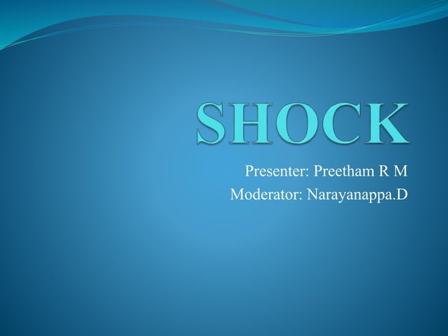Shock | PPT