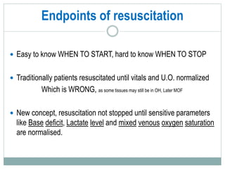 Shock | PPTX | Blood Disorders | Diseases and Conditions
