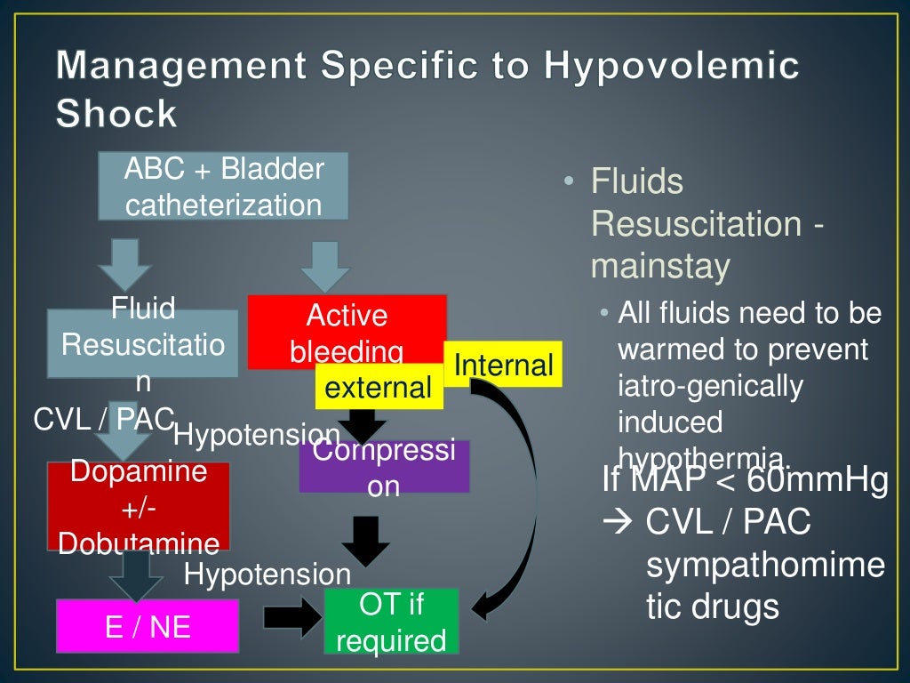 Shock - management
