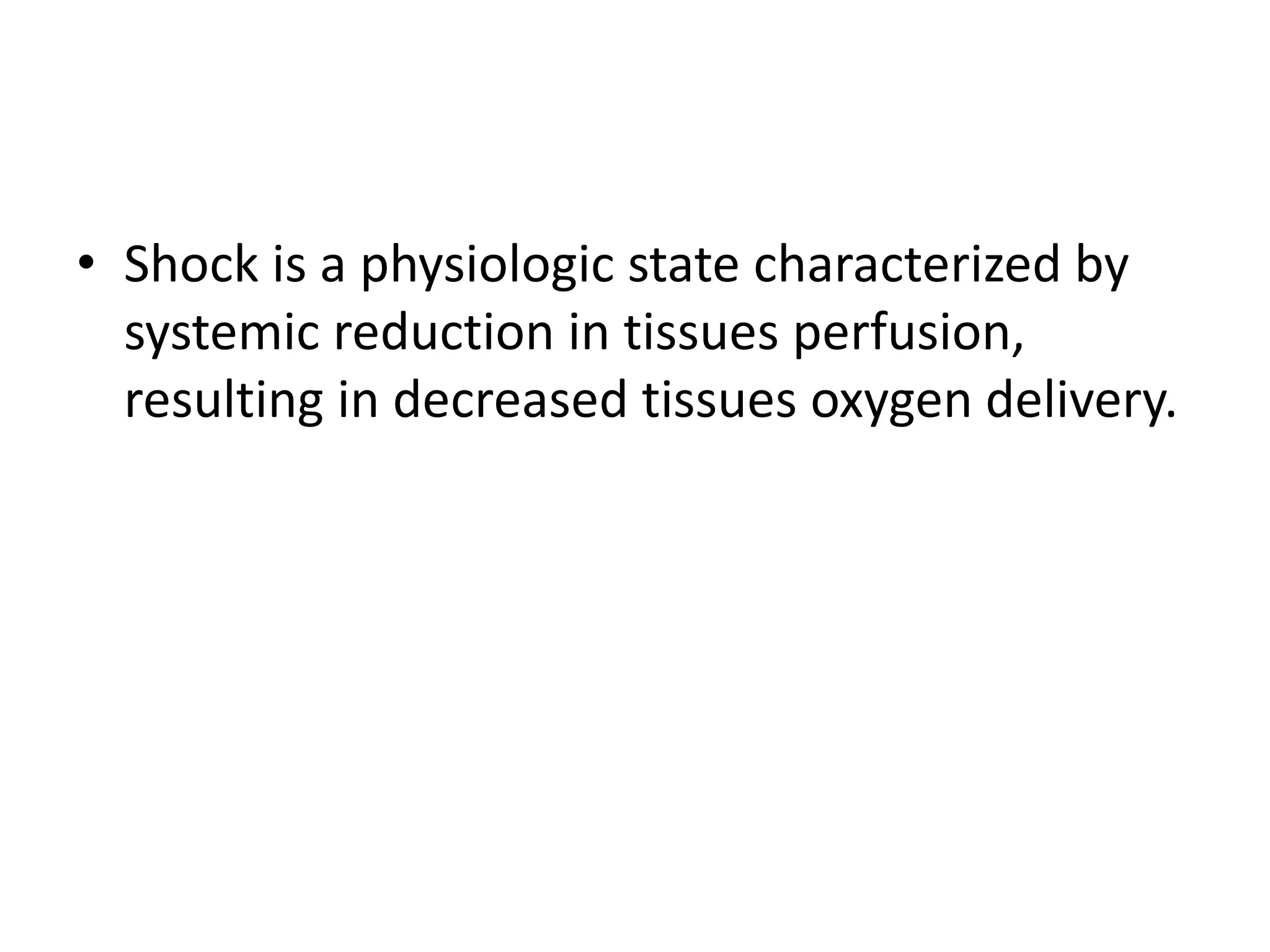 Types of Shock | PPTX