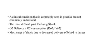 Shock_pathophysiology !! | PPT
