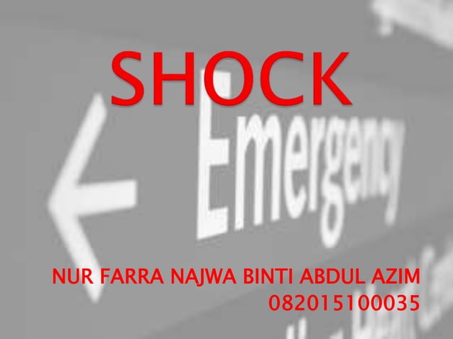 Shock | PPT