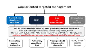 management of shock in neonates | PPTX