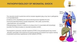 management of shock in neonates | PPTX