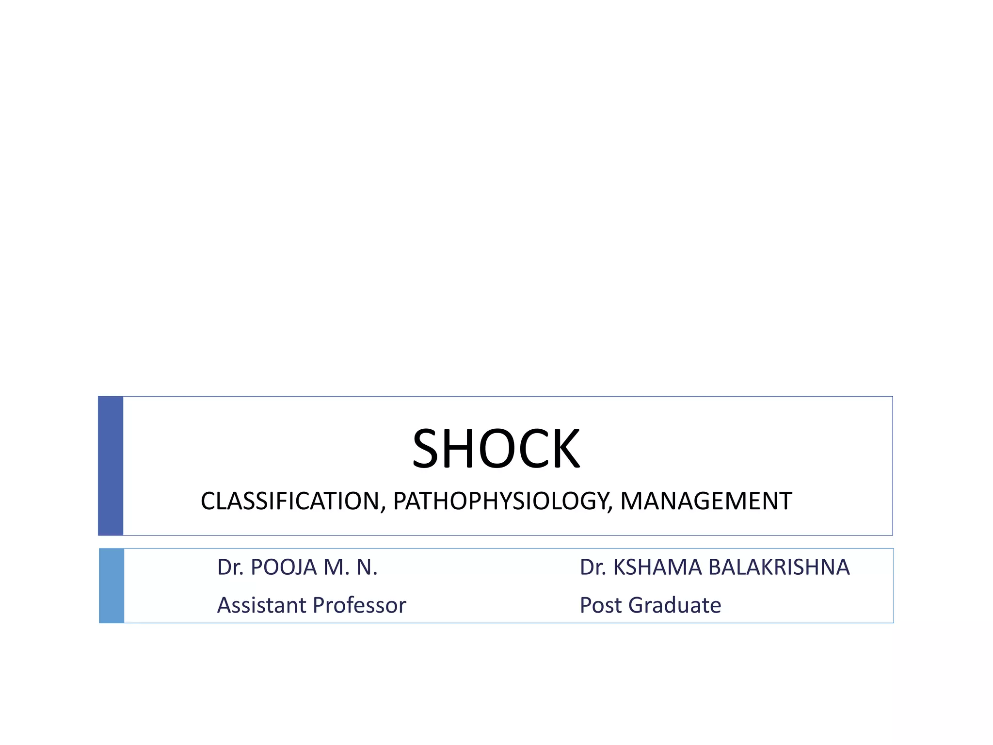Shock | PPT