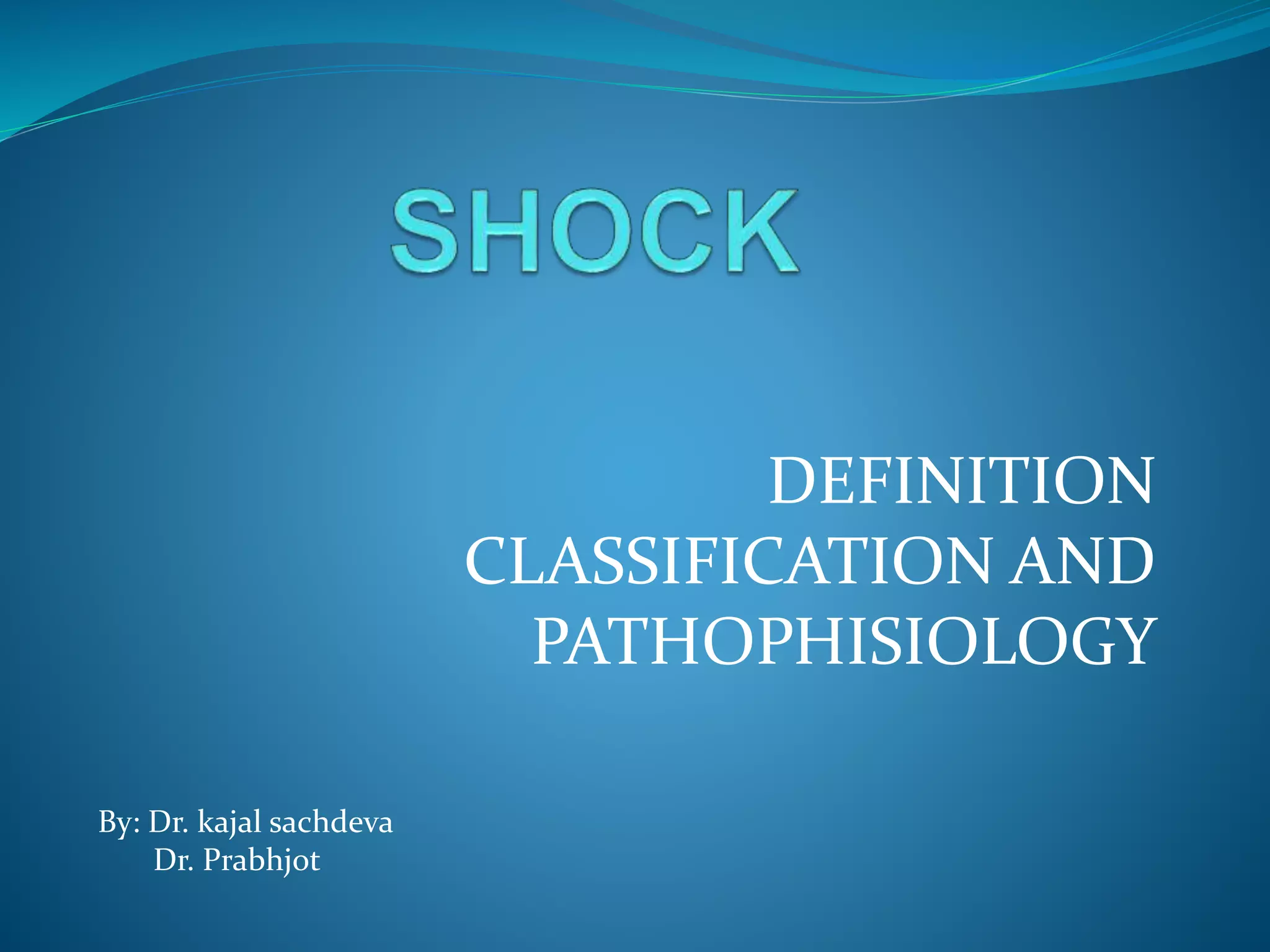 Shock | PPTX