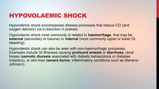Approach to a patient with shock | PPTX