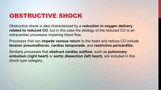 Approach to a patient with shock | PPTX