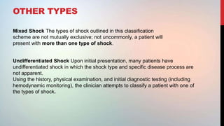 Approach to a patient with shock | PPTX