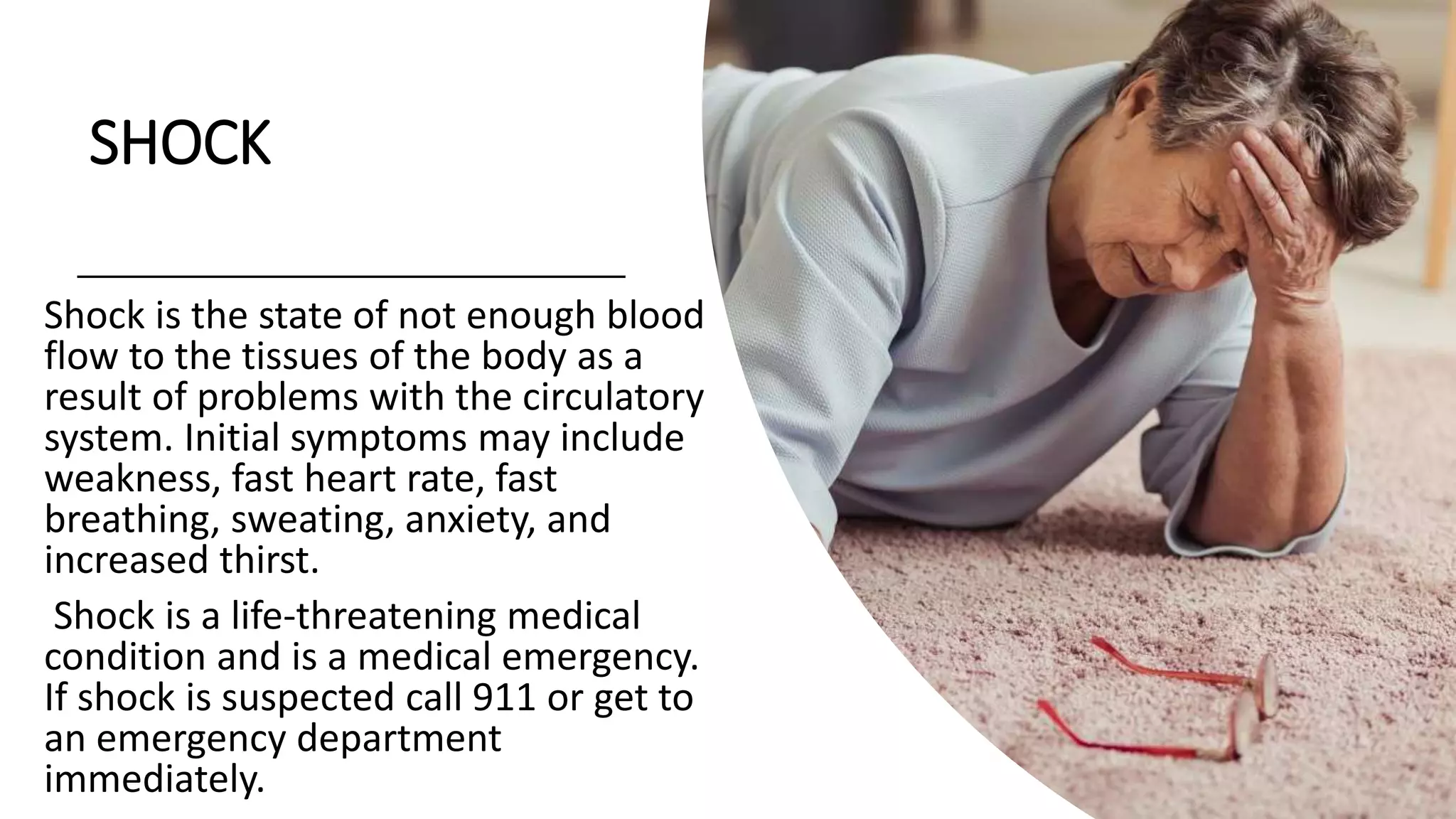 Shock -kinds of schock and how to prevent | PPTX