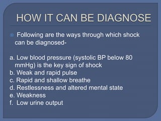 Shock | PPTX | Heart and Cardiovascular Diseases | Diseases and Conditions