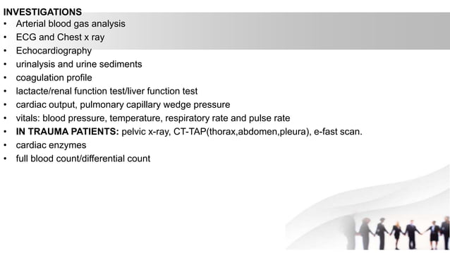 SHOCK.pptx | Heart and Cardiovascular Diseases | Diseases and Conditions