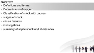 SHOCK.pptx | Heart and Cardiovascular Diseases | Diseases and Conditions