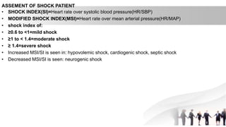 SHOCK.pptx | Heart and Cardiovascular Diseases | Diseases and Conditions