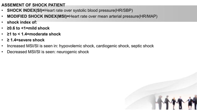 SHOCK.pptx | Heart and Cardiovascular Diseases | Diseases and Conditions
