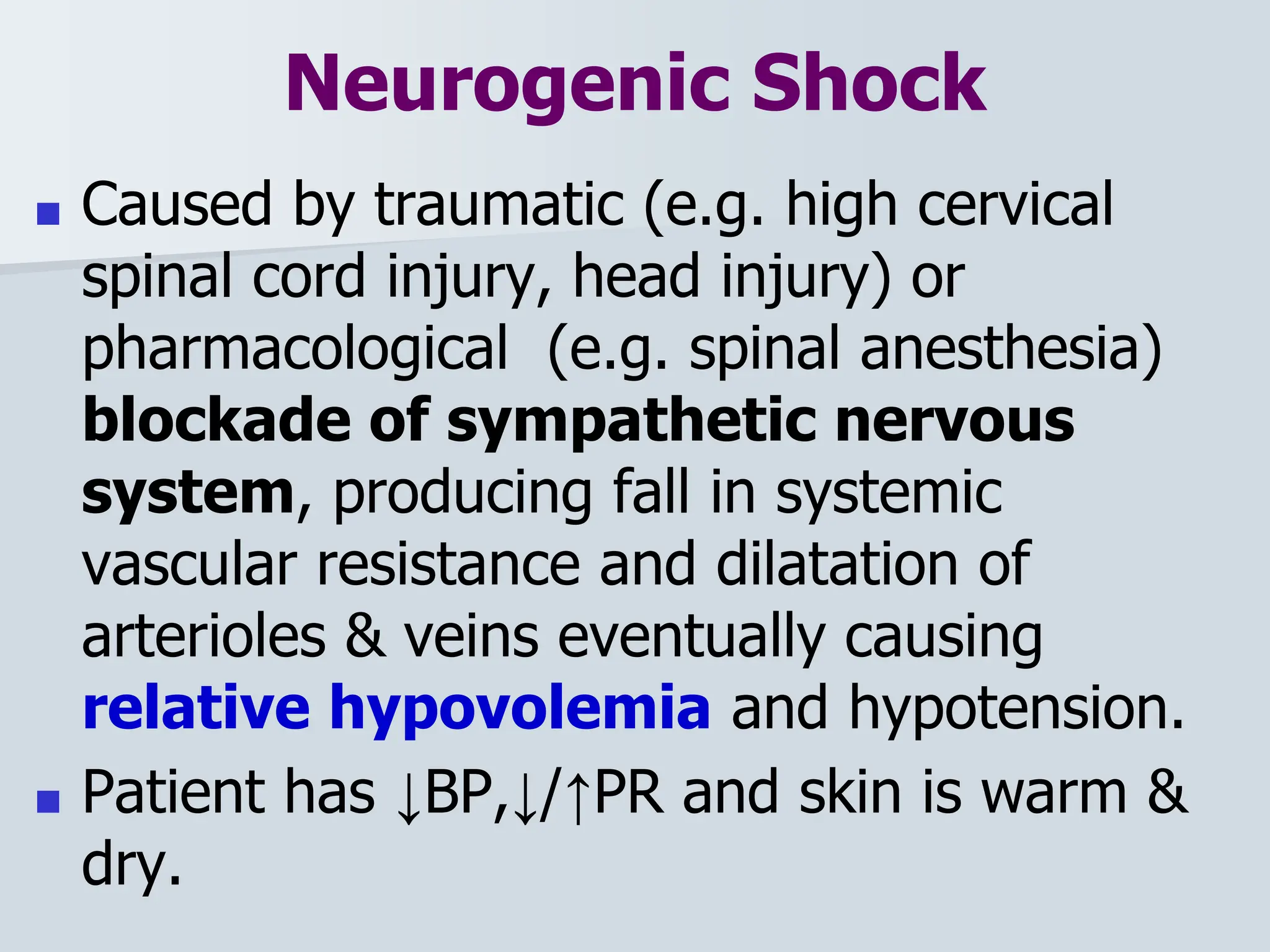 SHOCK in dentistry causes and its management | PPTX