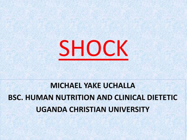 Shock.presentation slides for studentsptx | PPTX