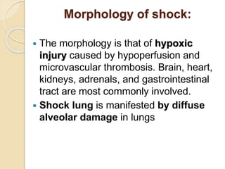 Pathology, Pathogenesis, Types of SHOCK.pptx