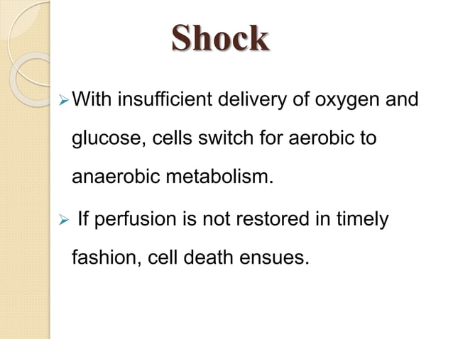 Pathology, Pathogenesis, Types of SHOCK.pptx | Heart and Cardiovascular Diseases | Diseases and ...