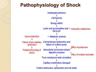 Pathology, Pathogenesis, Types of SHOCK.pptx