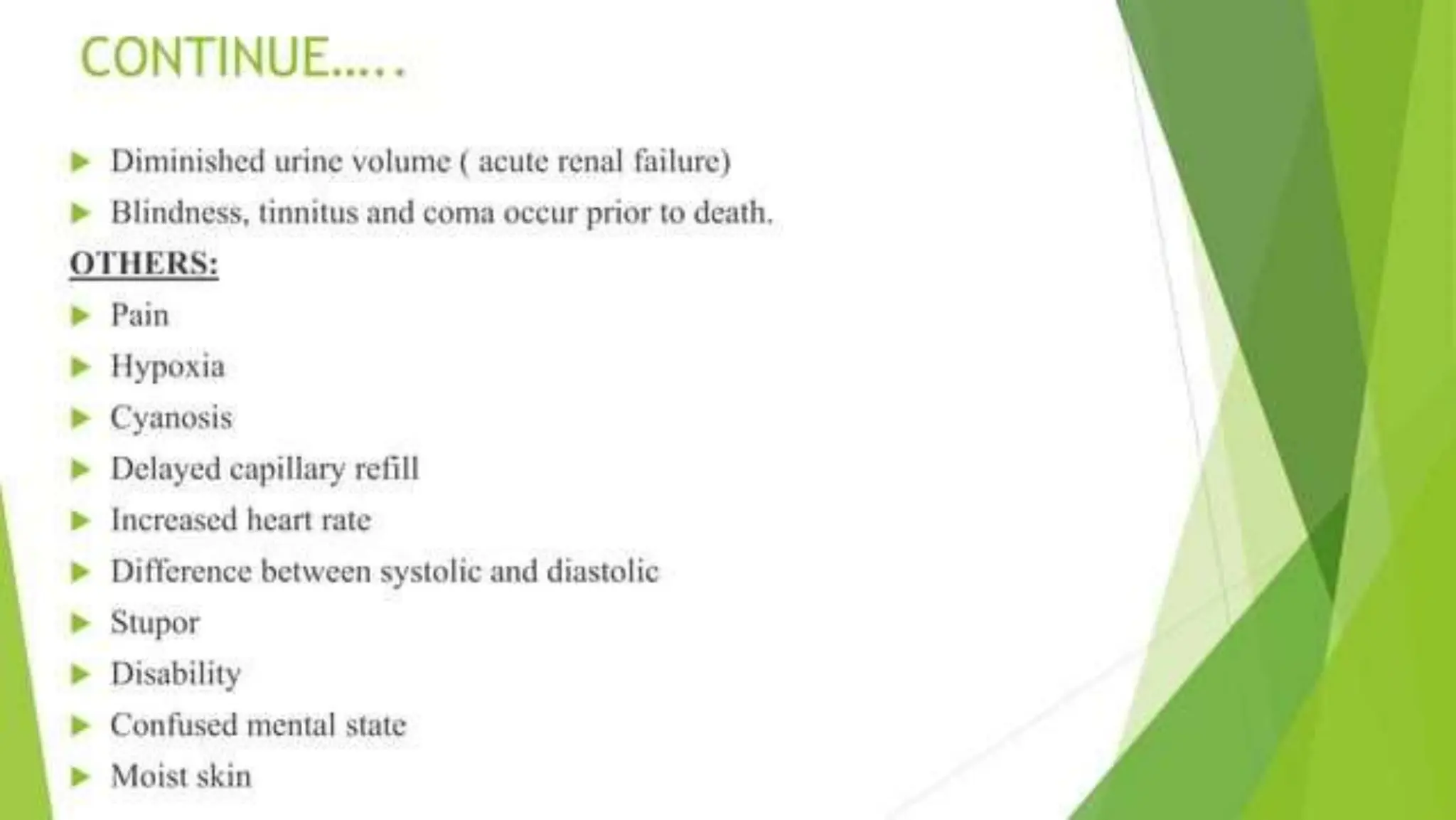 SHOCK.pptx definition types and classification | PPTX