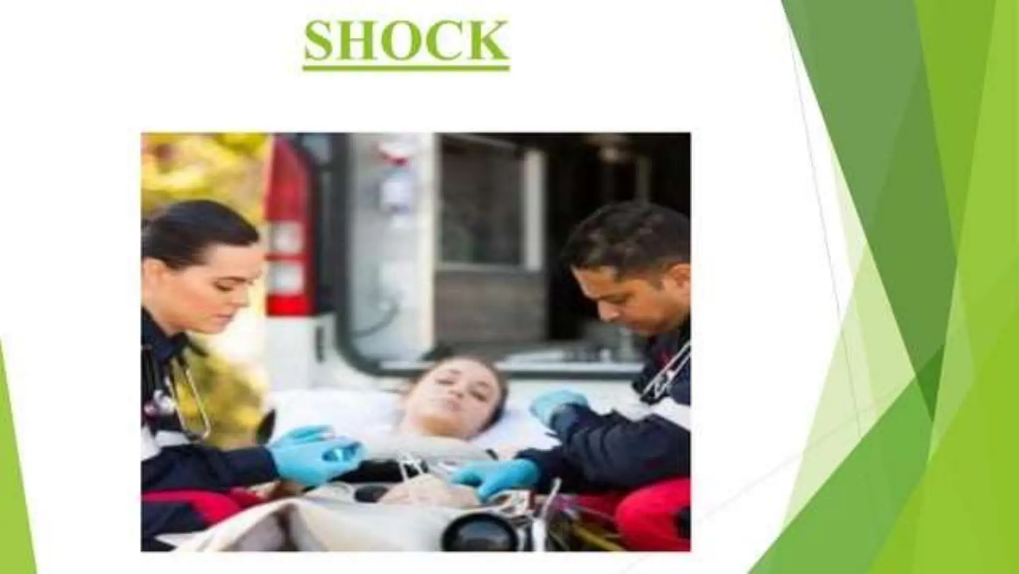 SHOCK.pptx definition types and classification | PPTX