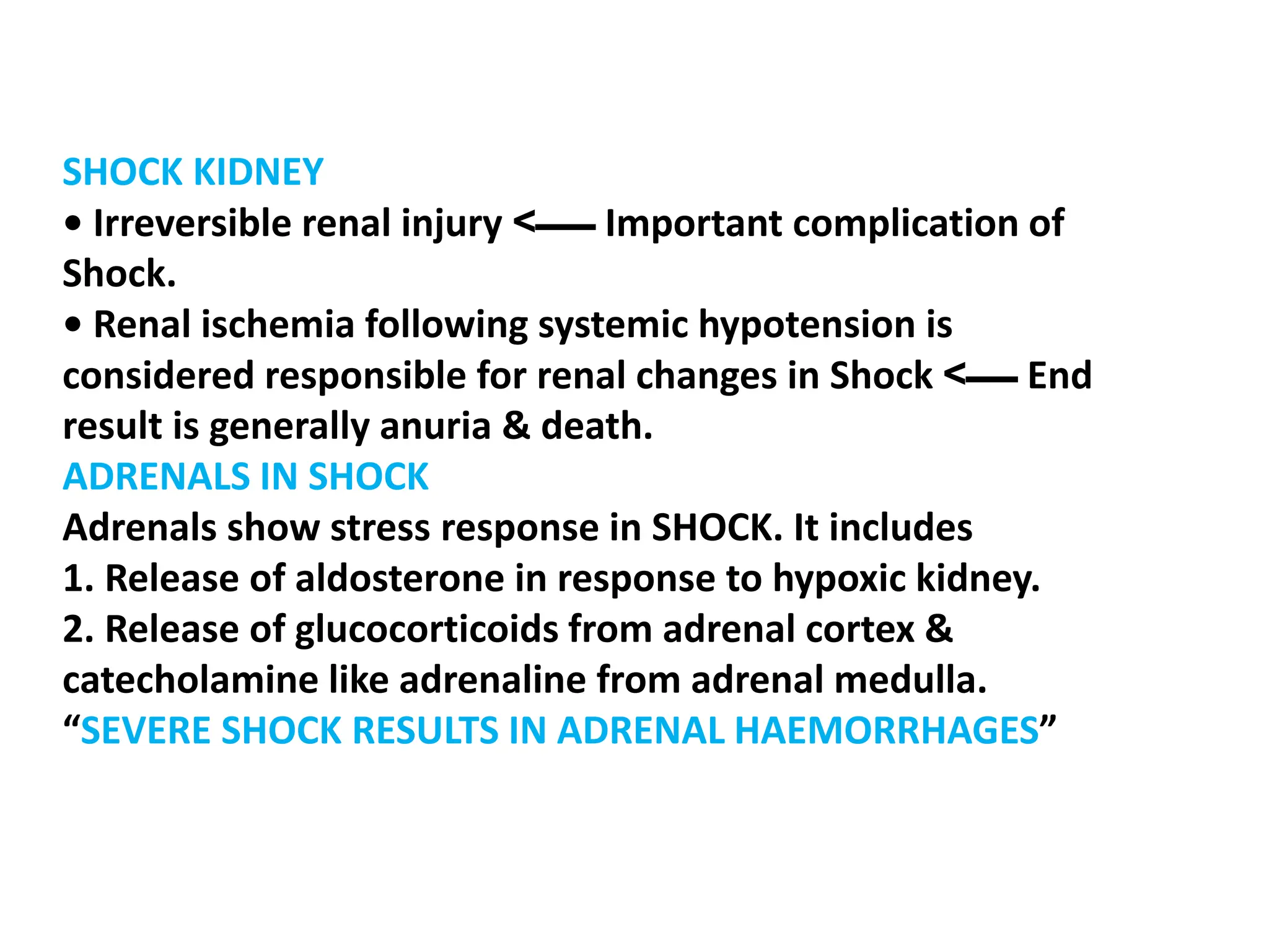 SHOCK management and types and ways of diagnosis | PPTX