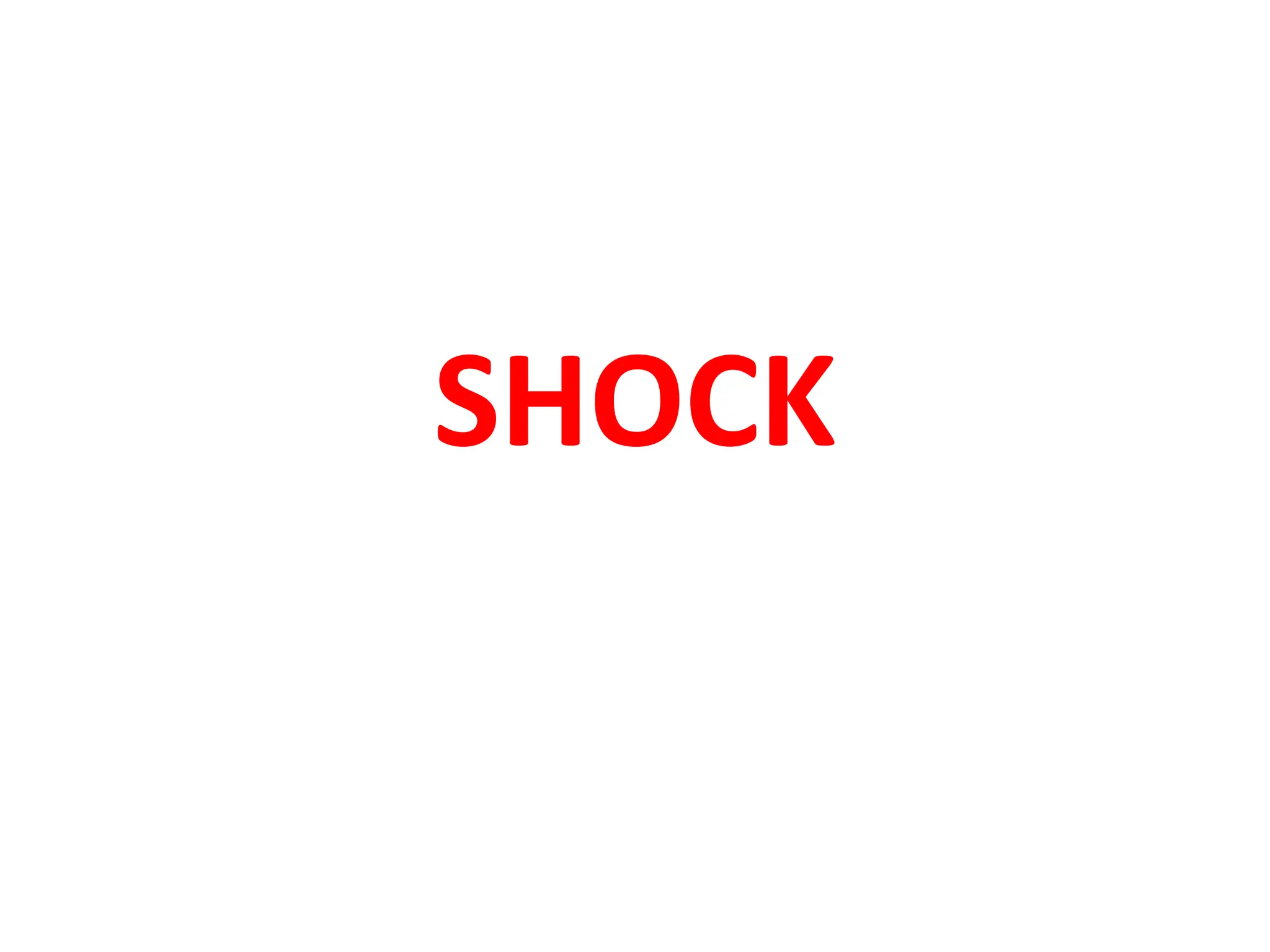 First aid for Shock - Nursing students.pptx