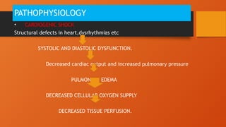 SHOCK,classification, etiology,management, for dental students | PPTX