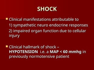 SHOCK PRESENTATION PPT EASY WAY TO UNDERSTAND | PPT