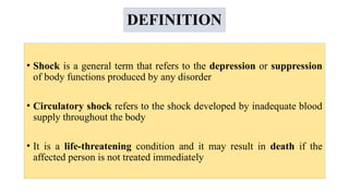 veterinary physiology -shock Shock.pptx