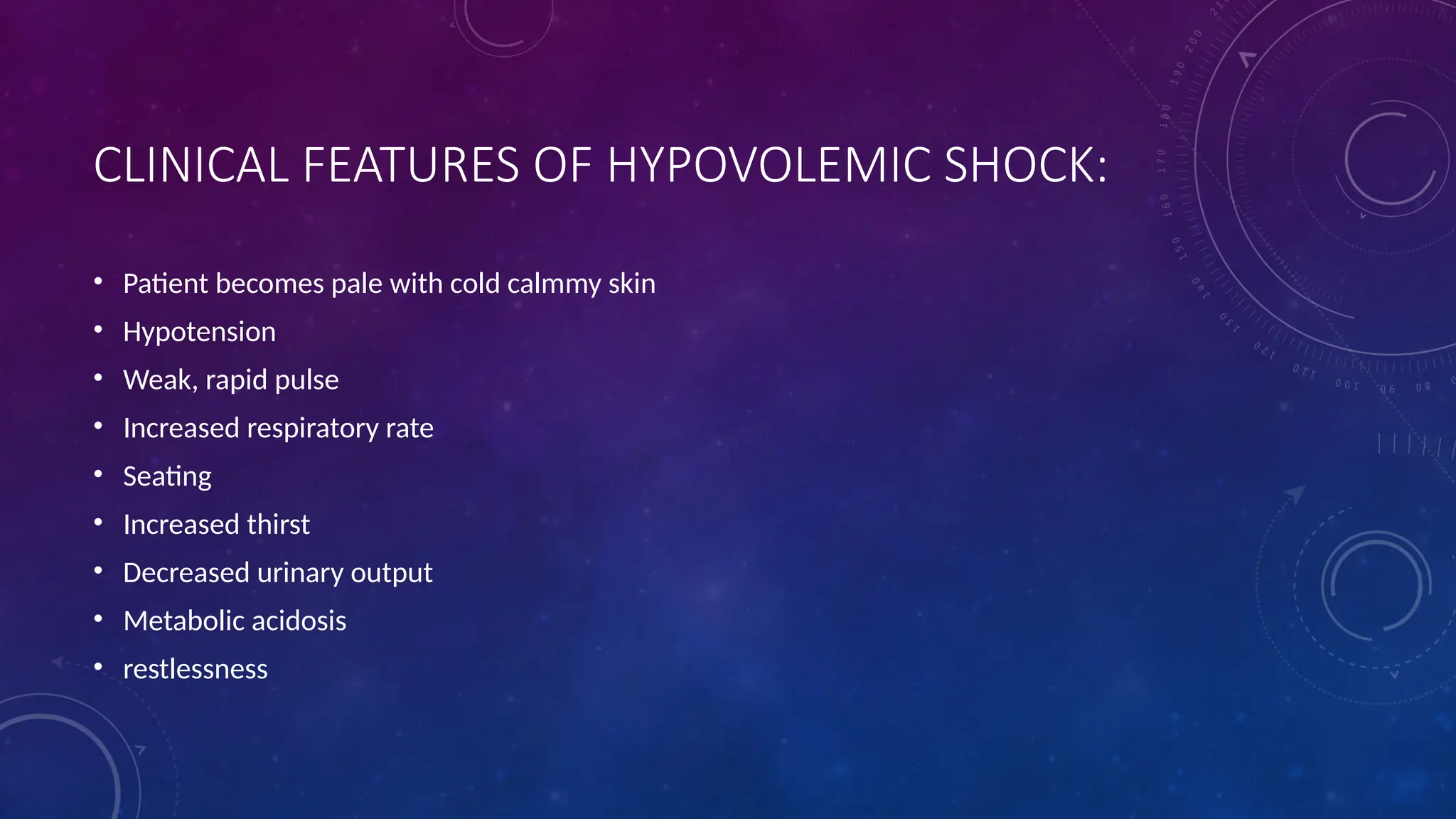 Shock and it's clinical importance in various conditions | PPTX