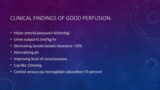 Shock and it's clinical importance in various conditions | PPTX