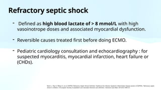 Pediatric shock, pathophysiology , types and management | PPTX