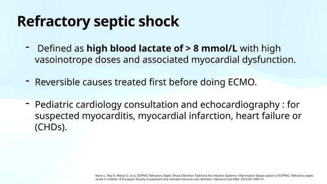 Pediatric shock, pathophysiology , types and management | PPT