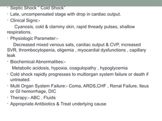Paediatric types & management of SHOCK.pptx
