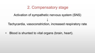 Shock / Types of Shock / Stages of Shock / Management of Shock | PDF