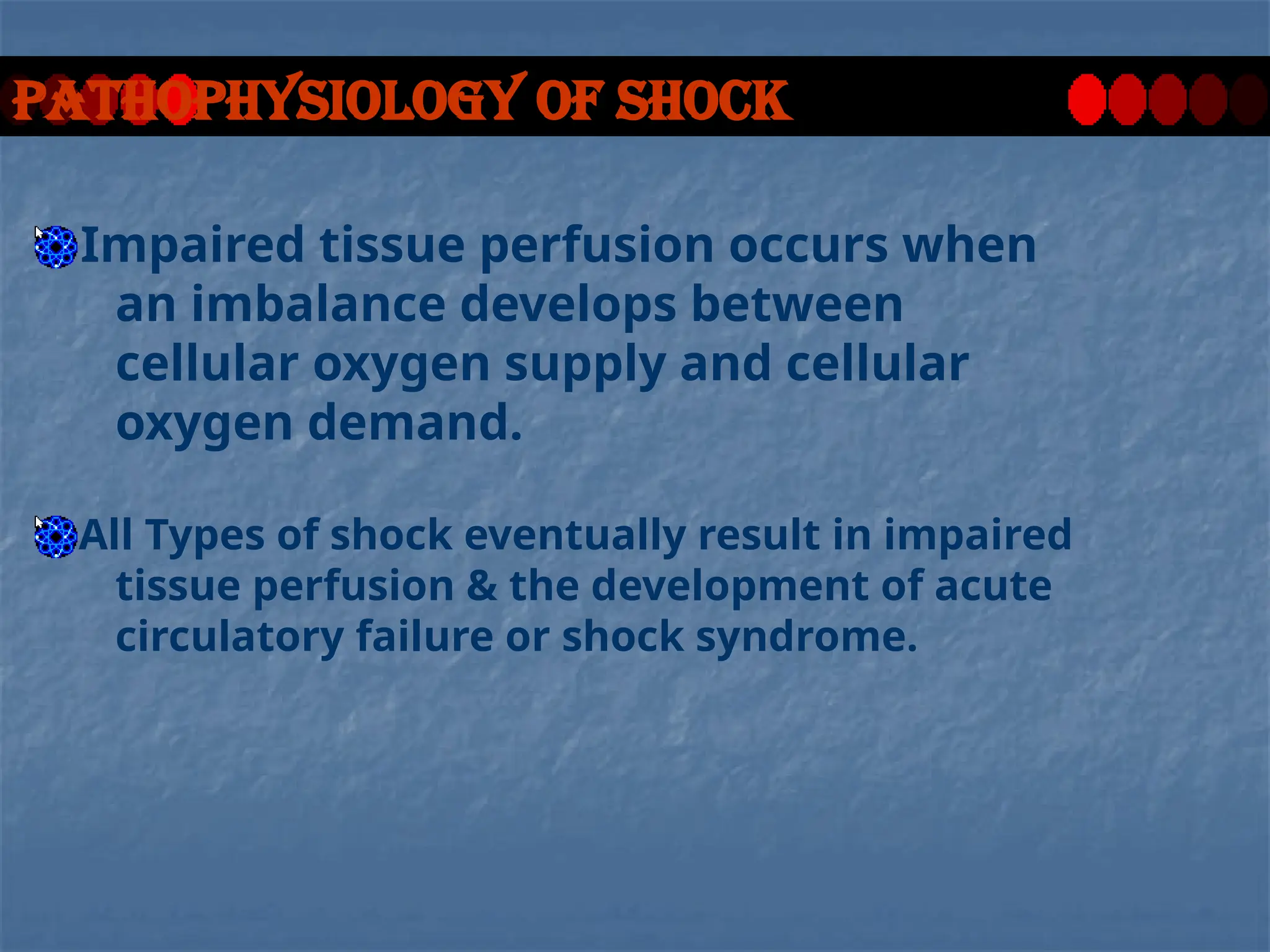 SHOCK Definition, types of shock , clinical features and management | PPTX