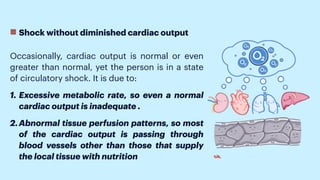 Typese mechanism stages management of shock | PDF