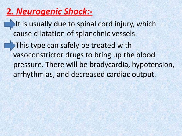 SHOCK - PATHOPHYSIOLOGY, TYPES, APPROACH, TREATMENT. | PPTX