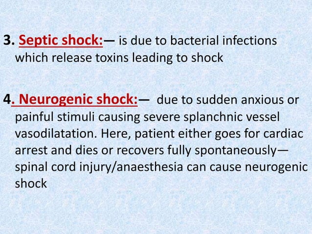 SHOCK - PATHOPHYSIOLOGY, TYPES, APPROACH, TREATMENT. | PPTX
