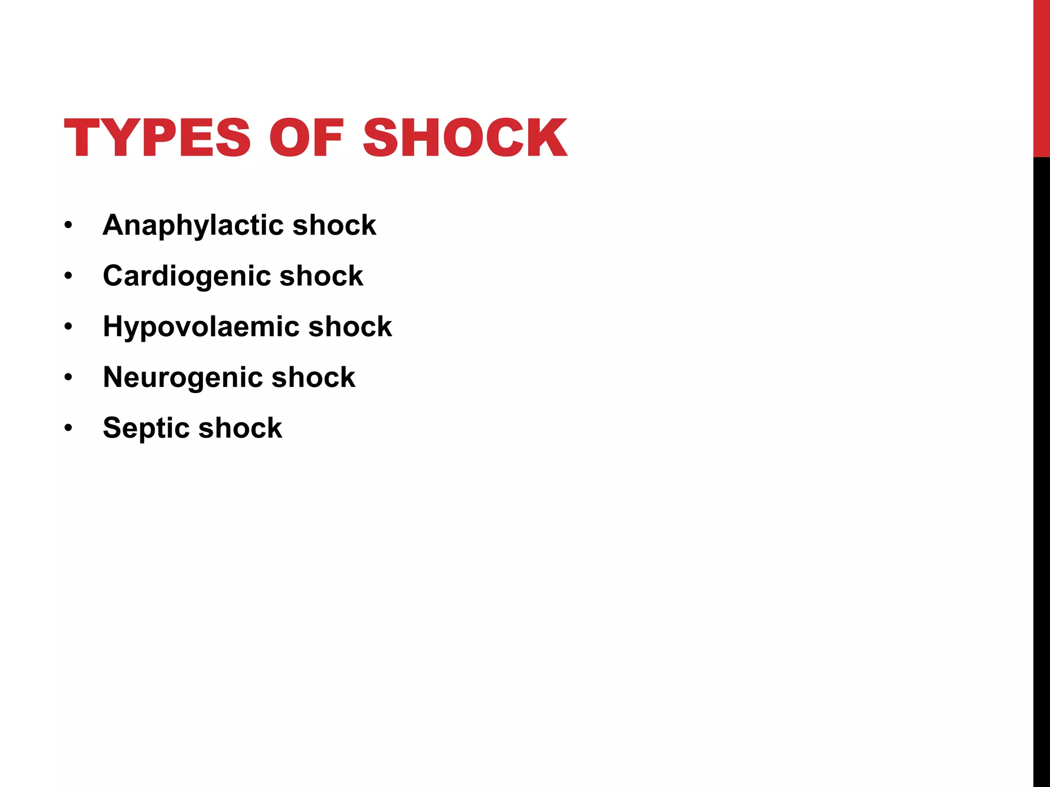 Shock: Keeping it simple | PPTX