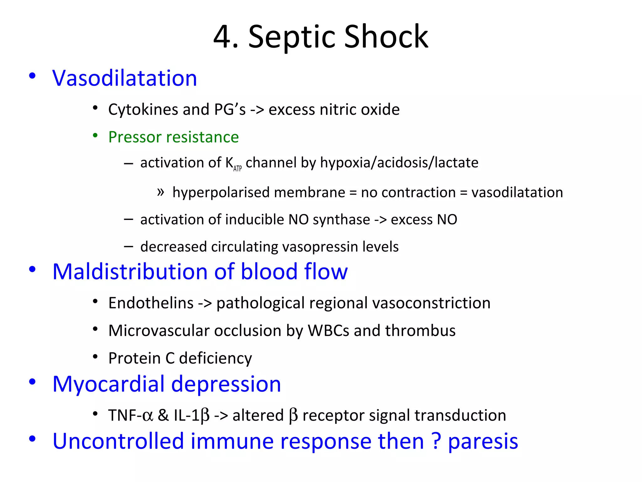 Shock pathophysiology | PPT