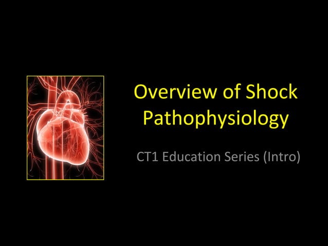 Shock pathophysiology | PPT | Blood Disorders | Diseases and Conditions