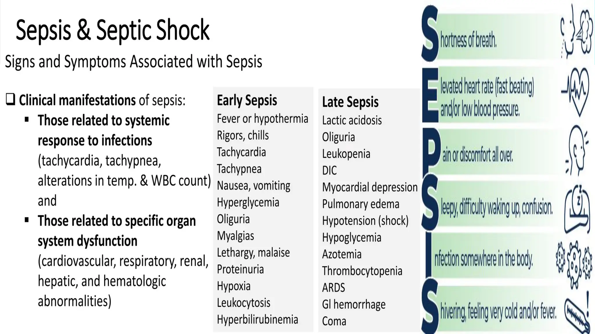 Shock - Septic + Hypovolemic - Causes & Management | PDF